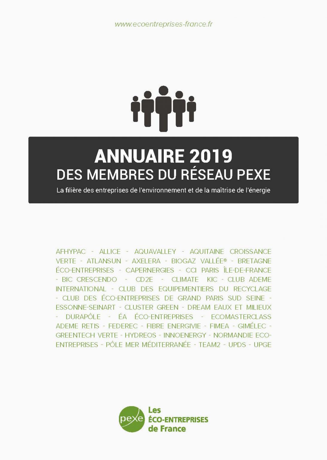 Annuaire 2019 des membres du réseau PEXE | PEXE